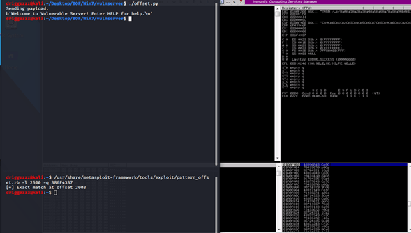 Buffer Overflows – VulnServer – Dan Rigby PenTesting